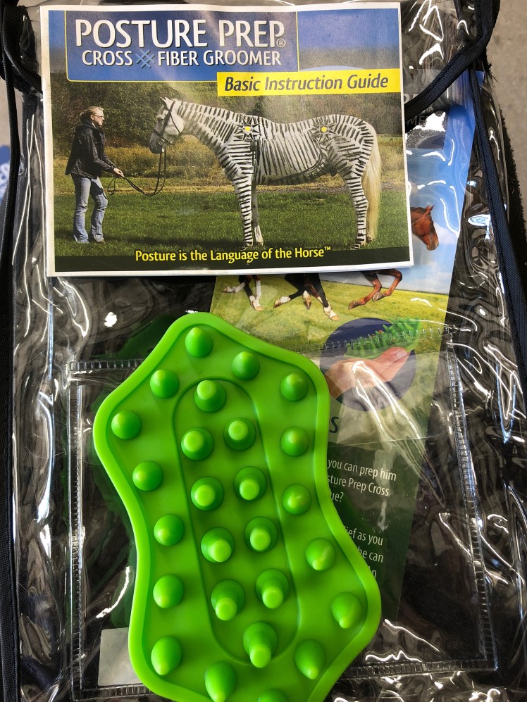 Posture Prep Cross Fiber Groomer – Centered in the Saddle